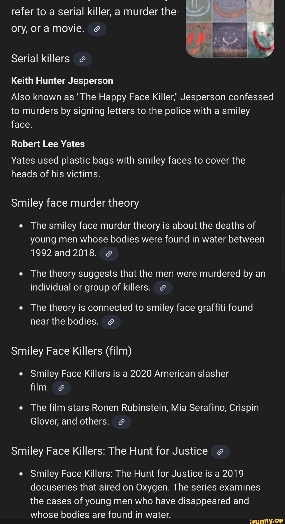 Refer to a serial killer, a murder the- ory, MOVIe. Serial killers ...