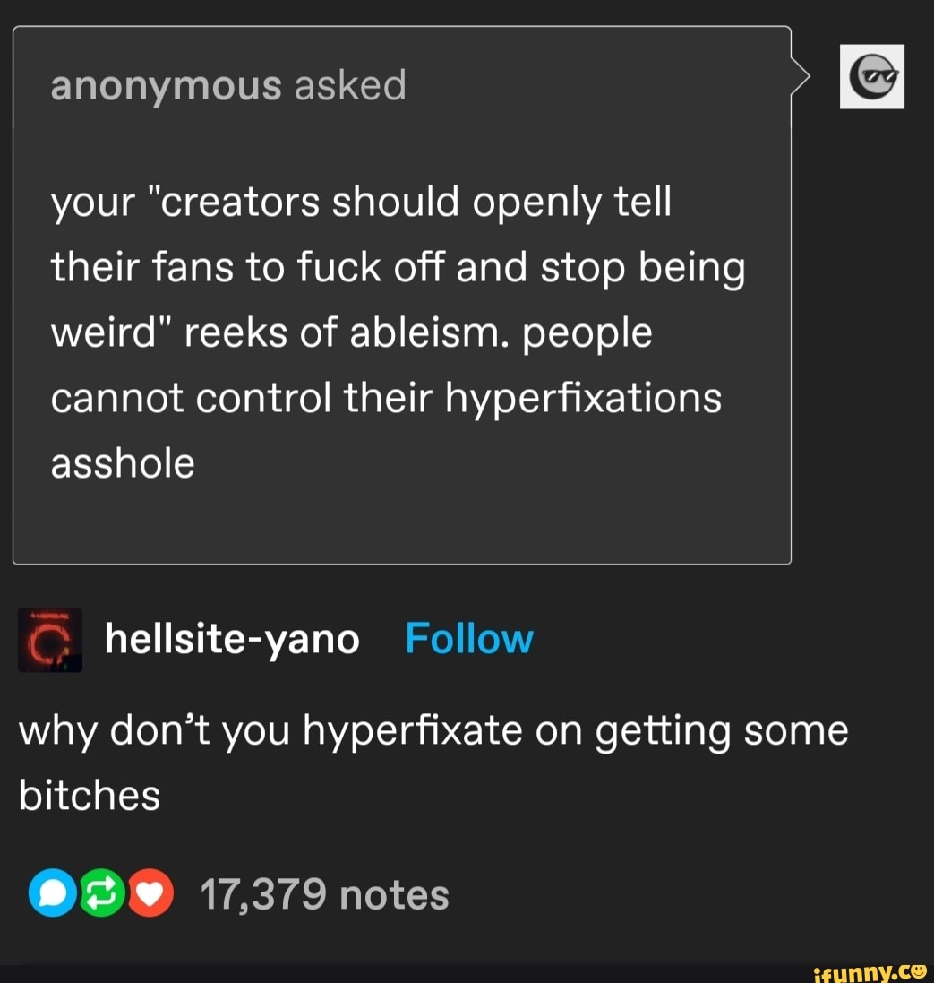 Hyperfixate memes. Best Collection of funny Hyperfixate pictures on iFunny