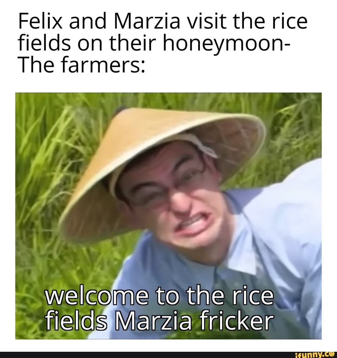 Felix and Marzia visit the rice fields on their honeymoon- The farmers ...