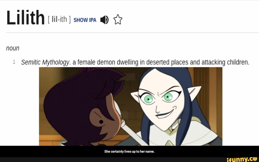Lilith lil ith SHowira Noun Semitic Mythology A Female Demon lilith-lil-ith-showira-noun-semitic-mythology-a-female-demon