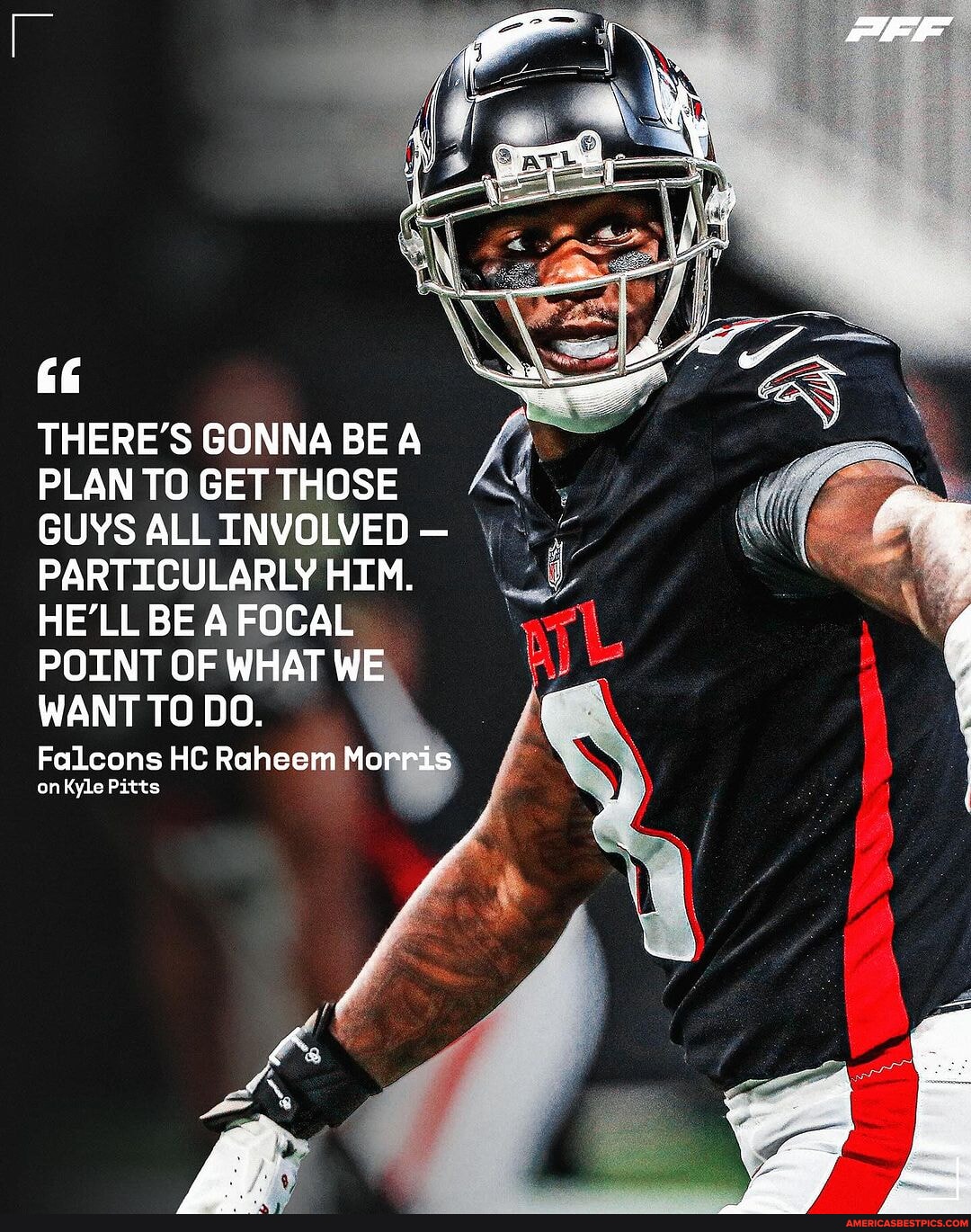 KYLE PITTS SZN IS UPON US 🔥 SWIPE for video ️ - THERE'S GONNA BE A PLAN ...