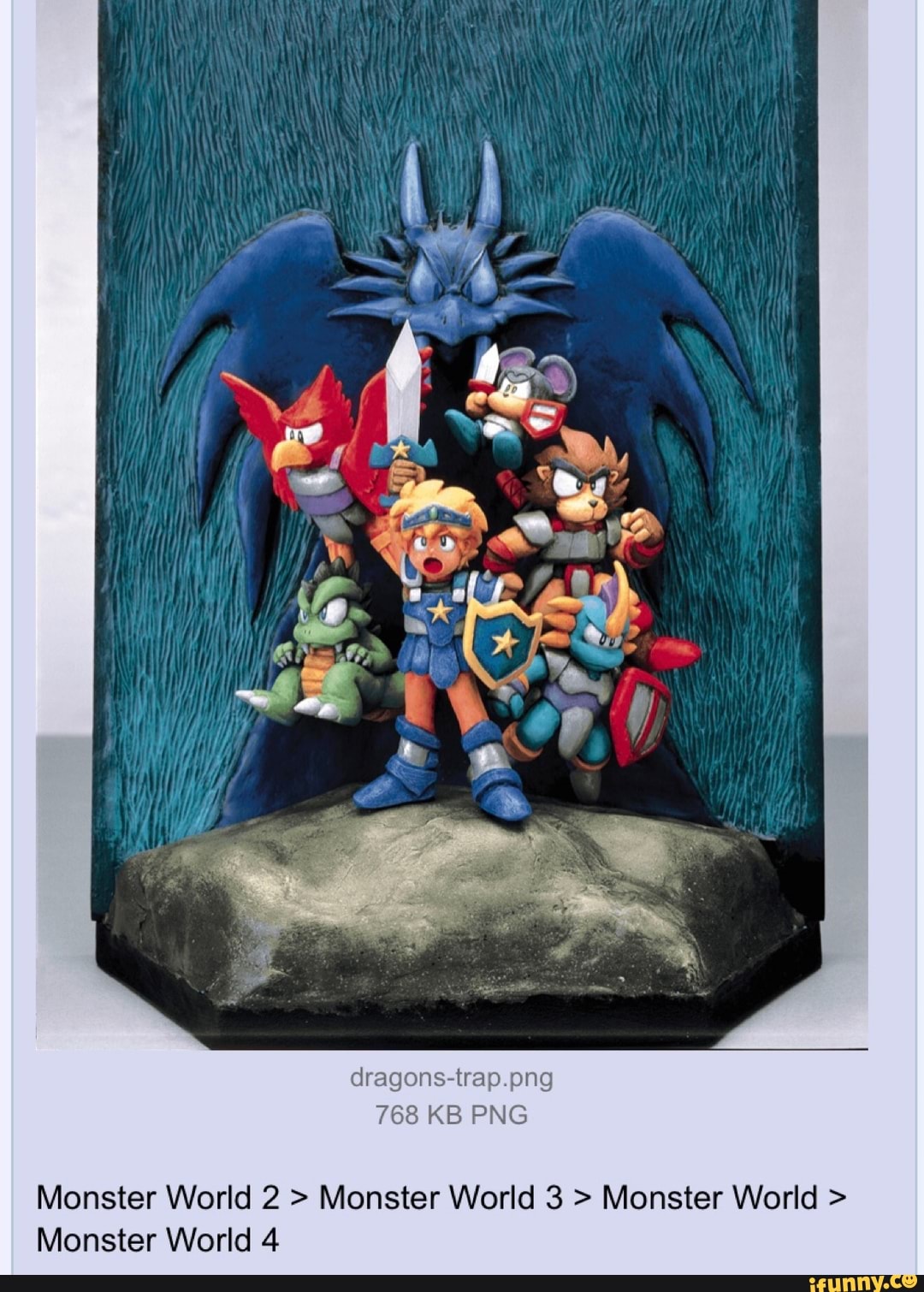 Monster World 2 > Monster World 3 > Monster World > Monster World 4 ...