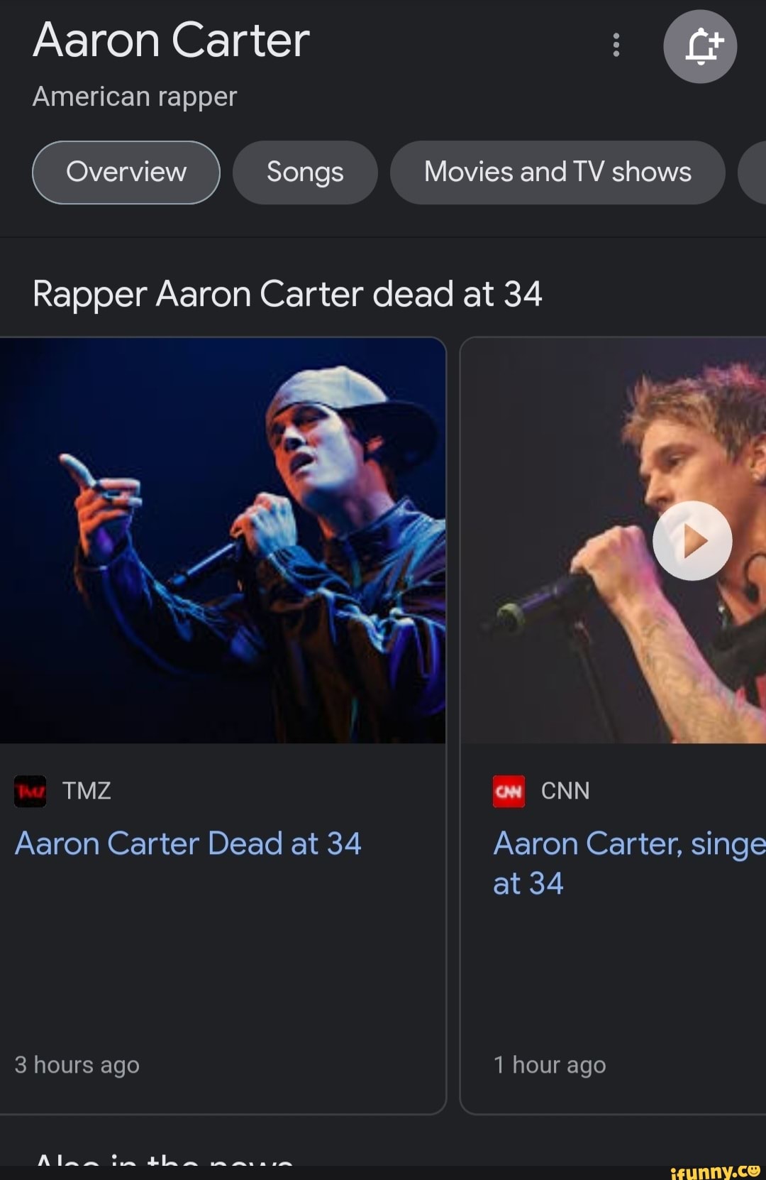 Aaron Carter American rapper Overview Songs Movies and TV shows Rapper ...