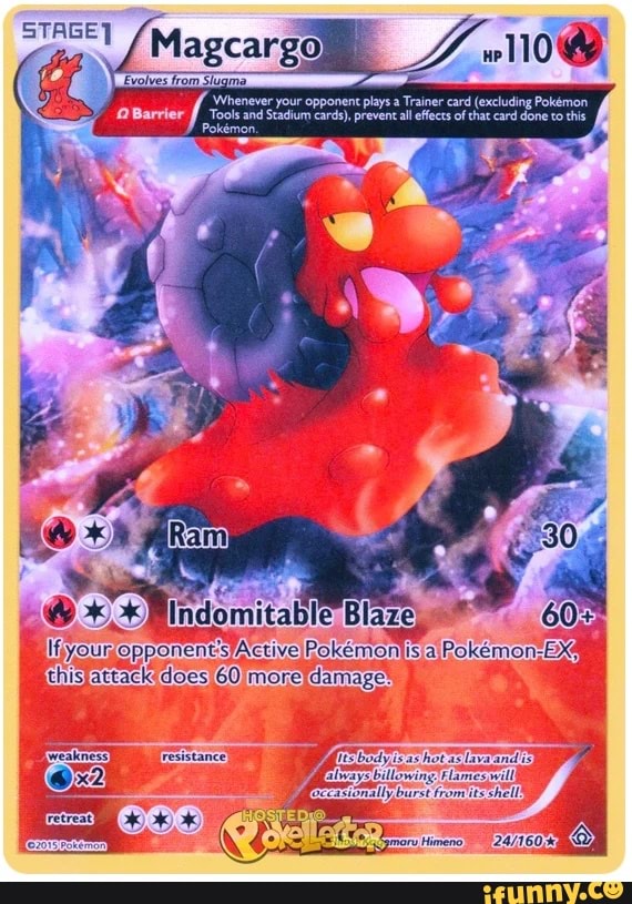 Slugma Evolution Chart