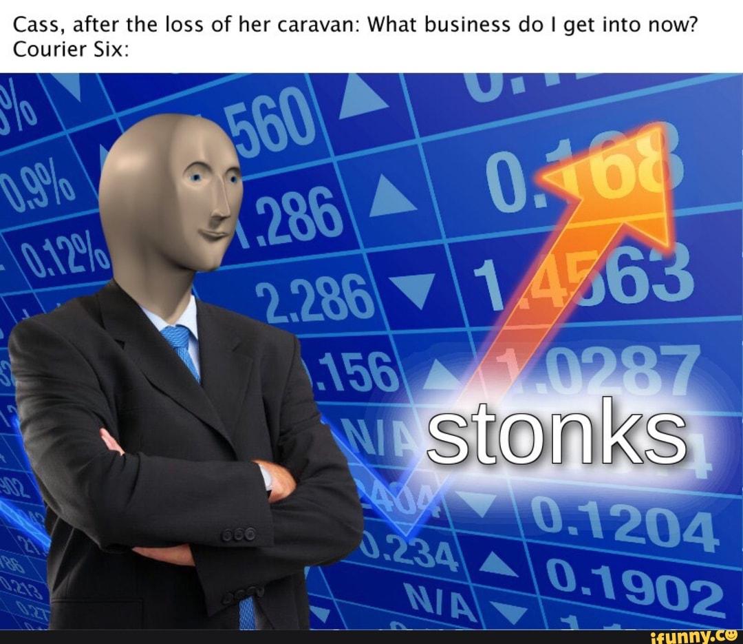 Cass. after the loss of her caravan: What business do I get into now ...