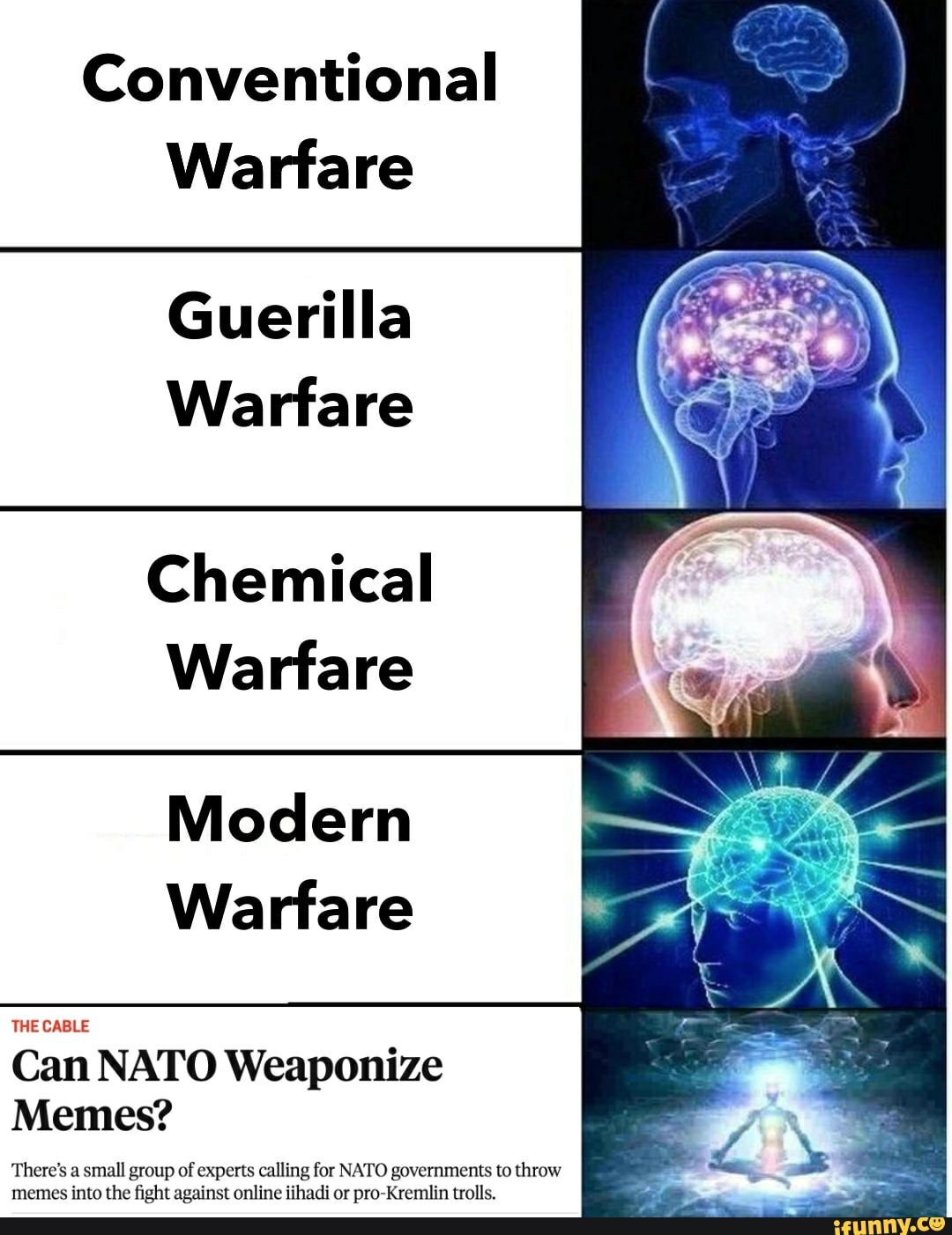 Conventional Warfare Guerilla Warfare Chemical Warfare Modern Warfare ...