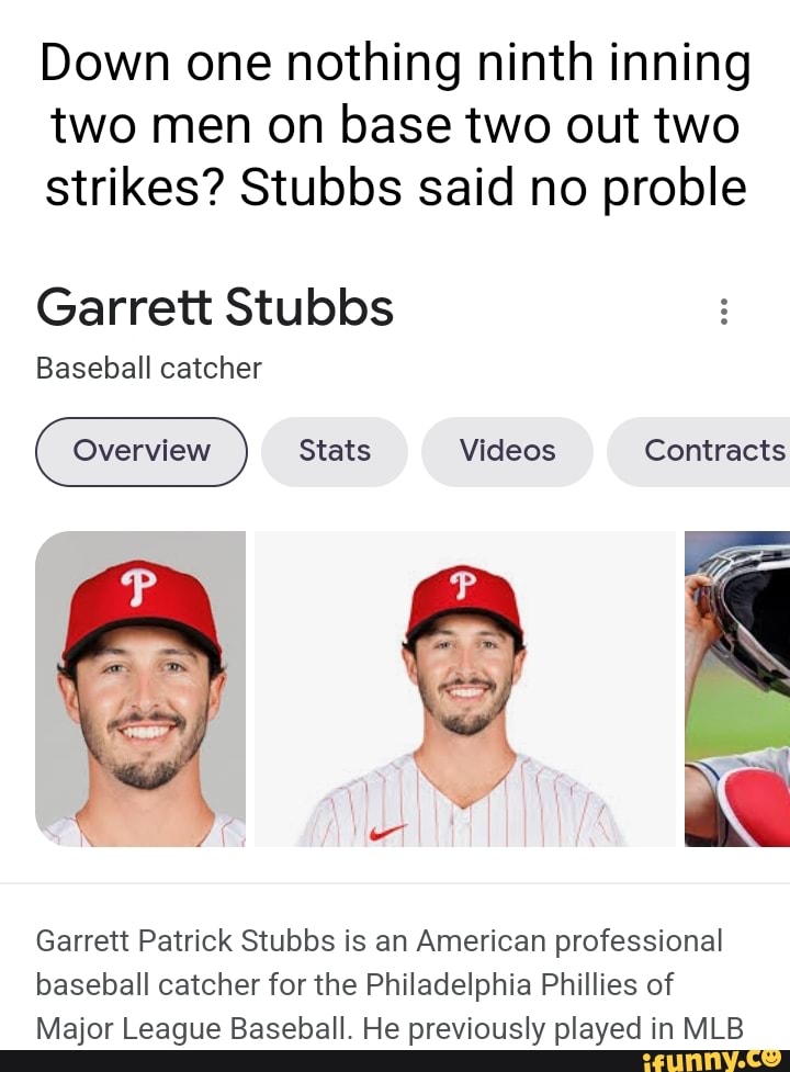 Down one nothing ninth inning two men on base two out two strikes ...