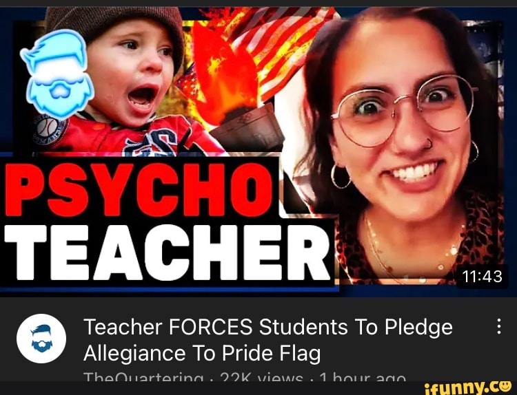 Teacher Teacher Forces Students To Pledge Allegiance To Pride Flag