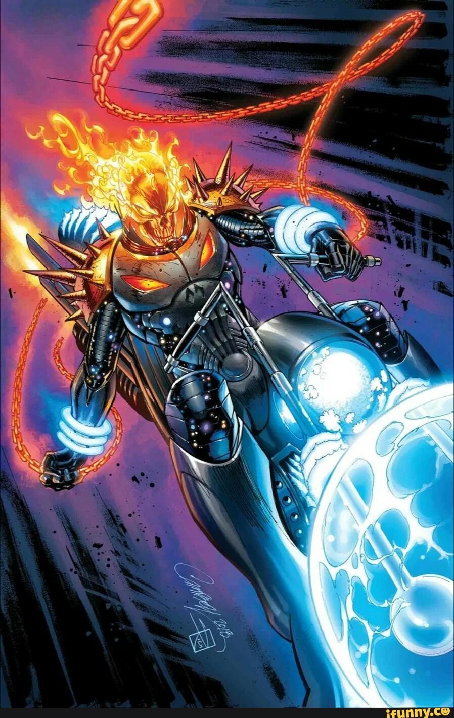 Cosmic Ghost Rider (Frank Castle) - iFunny