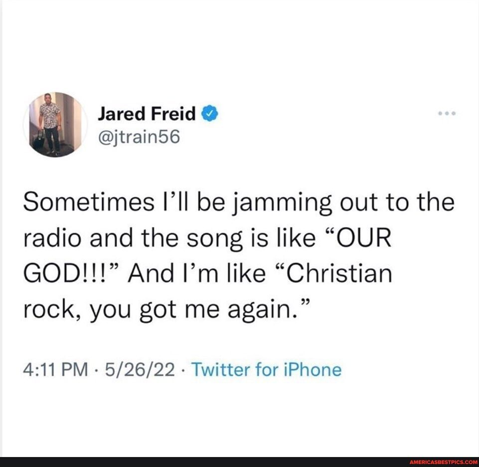 #memes #funny #funnymemes #christianrock #christian #ourgod #jam #music ...