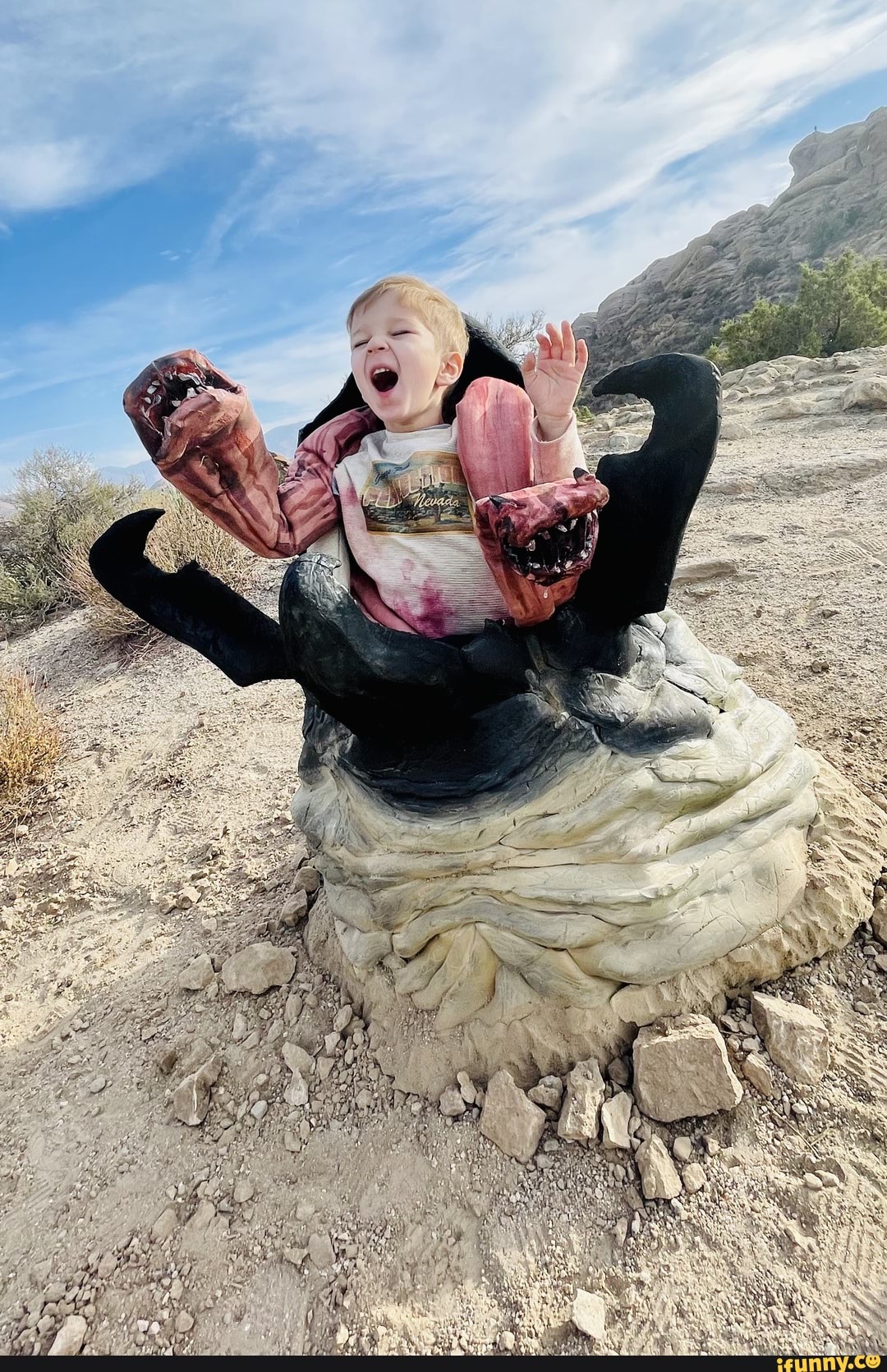 Hope our Tremors costume Graboids your attention! - iFunny