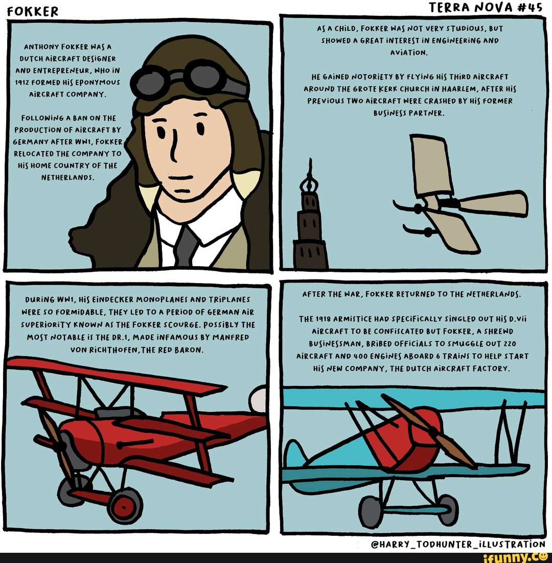 TN3.17- Anton Fokker - FOKKER ANTHONY FOKKER WAS A DUTCH AIRCRAFT ...