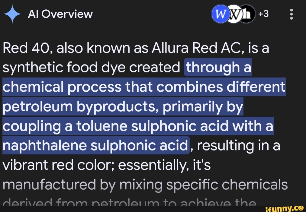 > Al Overview Red 40, also known as Allura Red AC, is a synthetic food ...