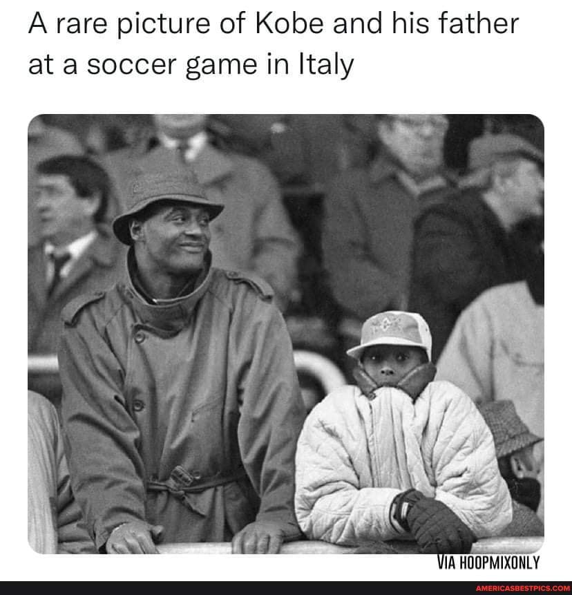 Mamba was always ready to dominate 💯🙌 - A rare picture of Kobe and his ...