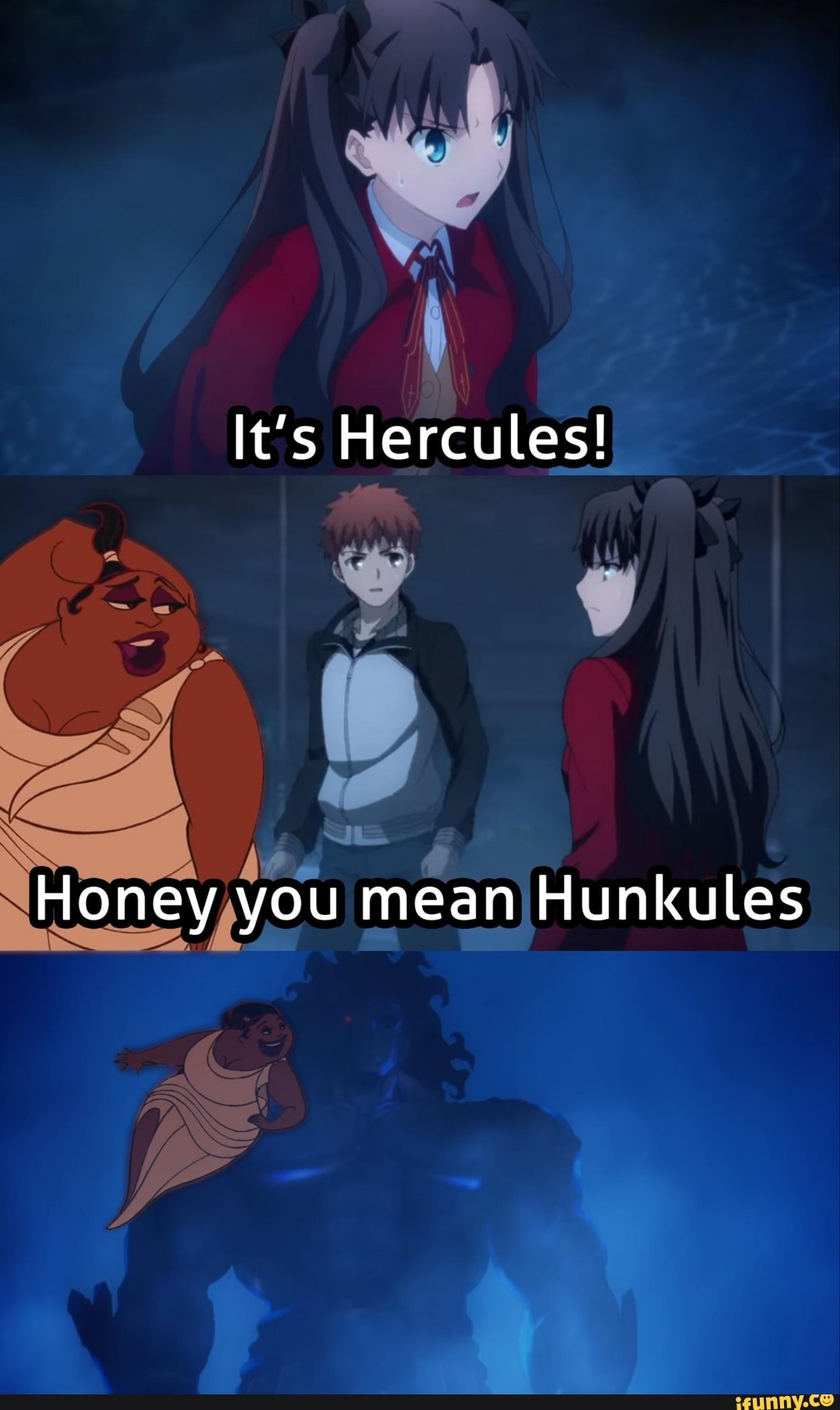 It's Hercules! SS Honey you mean Hunkules We - iFunny