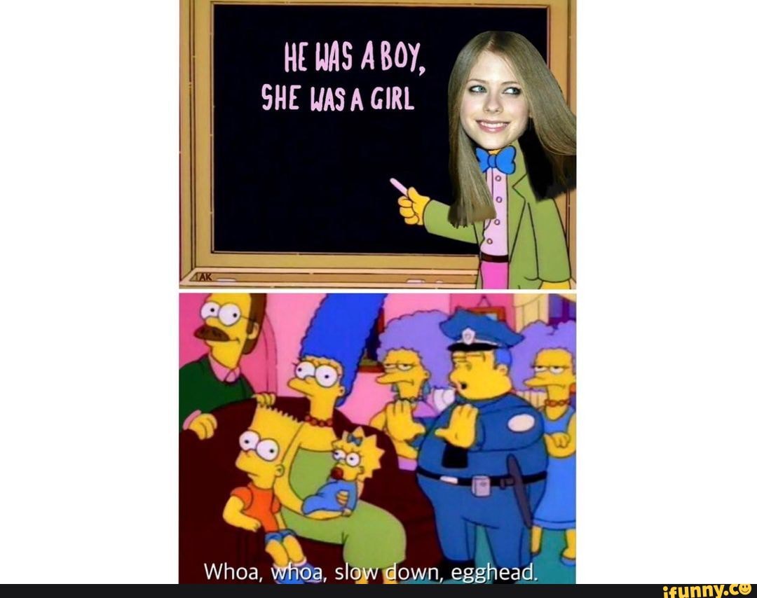 HE WAS BOY, SHE WAS A GIRL - iFunny