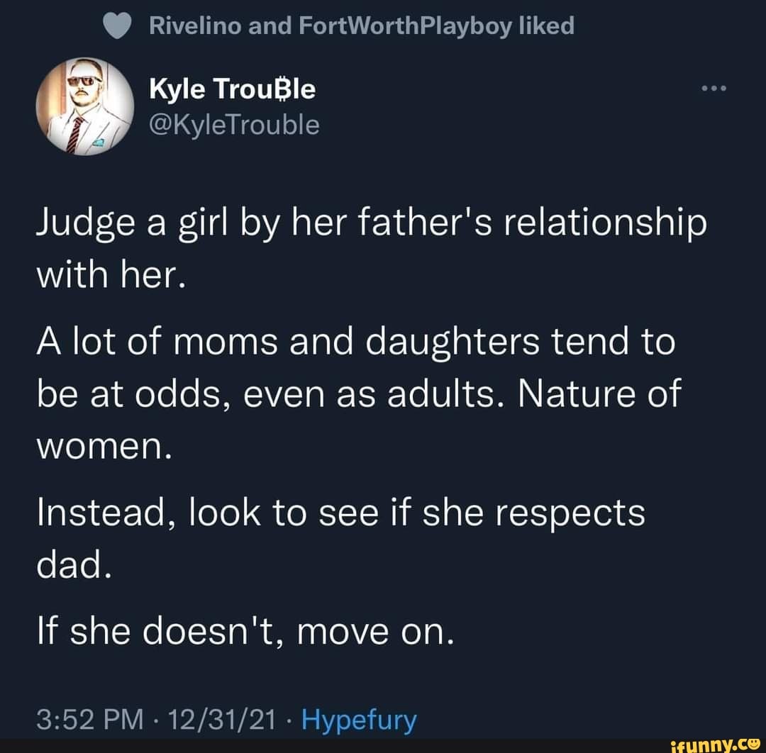 Rivelino and FortWorthPlayboy liked Kyle TrouBle @KyleTrouble Judge a ...