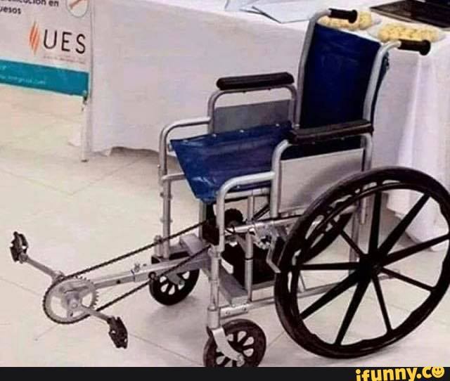Cursed_wheelchair memes. Best Collection of funny Cursed_wheelchair ...