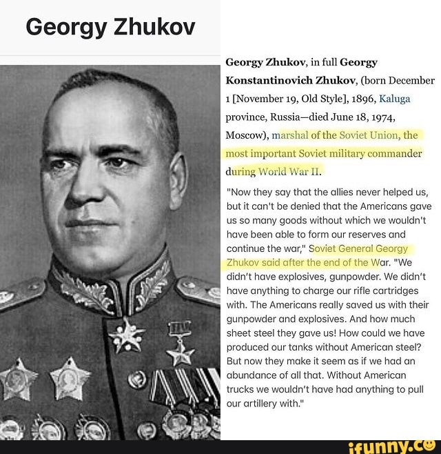 Georgy Zhukov Georgy Zhukov, in full Georgy Konstantinovich Zhukov ...