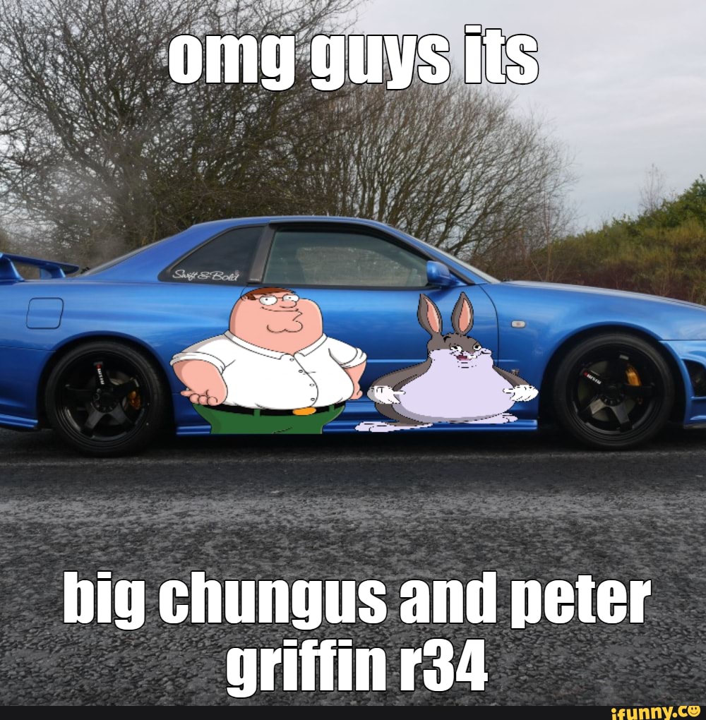 Omg guys Its big chungus and peter ariffin - iFunny