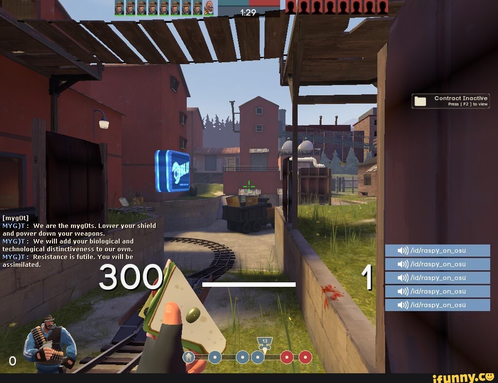 'ontract [mygot] We are the myg0ts. Lower your shield and power down ...