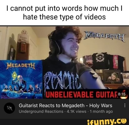 Megadeth memes. Best Collection of funny Megadeth pictures on iFunny