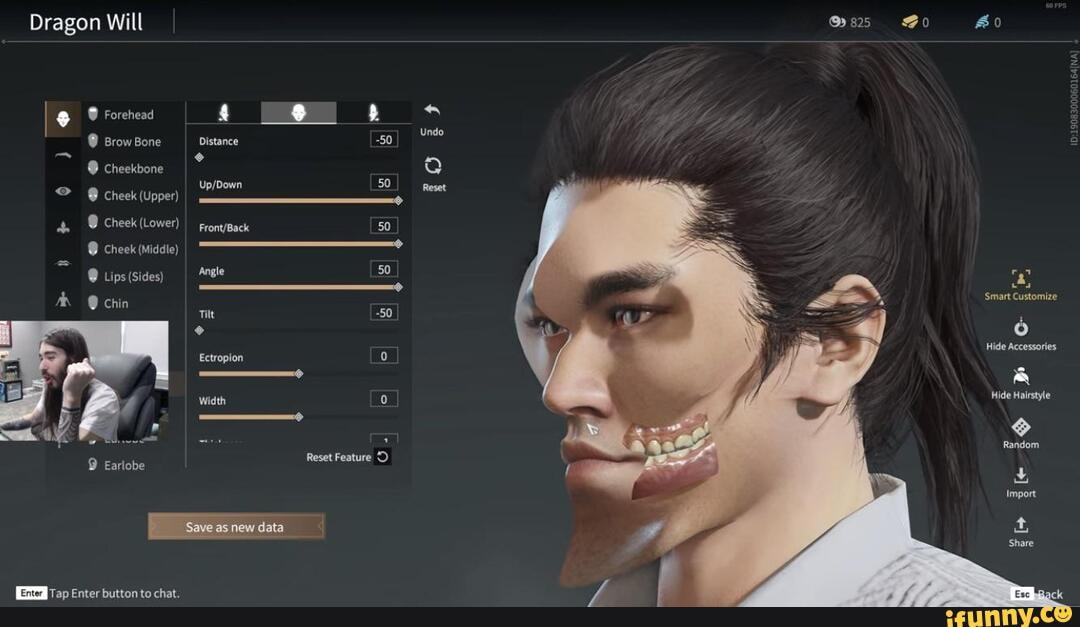 Dragon Will @ Forehead Brow Bone @ Cheekbone Cheek (Upper) Cheek (Lower ...