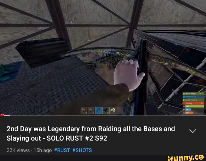 Day was Legendary from Raiding all the Bases and Slaying out - SOLO ...
