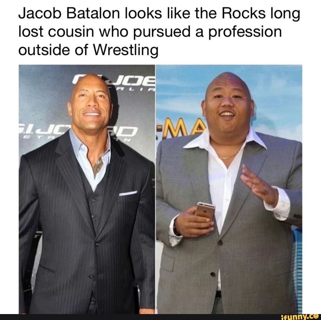 Jacob Batalon looks like the Rocks long lost cousin who pursued a ...