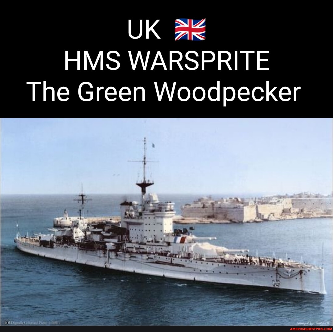 UK ax HMS WARSPRITE The Green Woodpecker - America’s best pics and videos