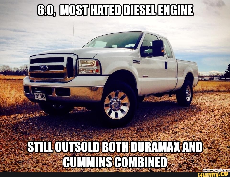 6.0, MOST-HATEDJDIESEIENGINE STILL OUTSOLD BOTH DURAMAX AND CUMMINS ...