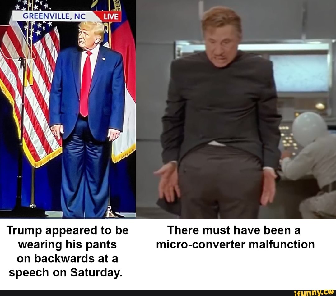 It looks like he has huge Spaceballs - Trump appeared to be There must ...