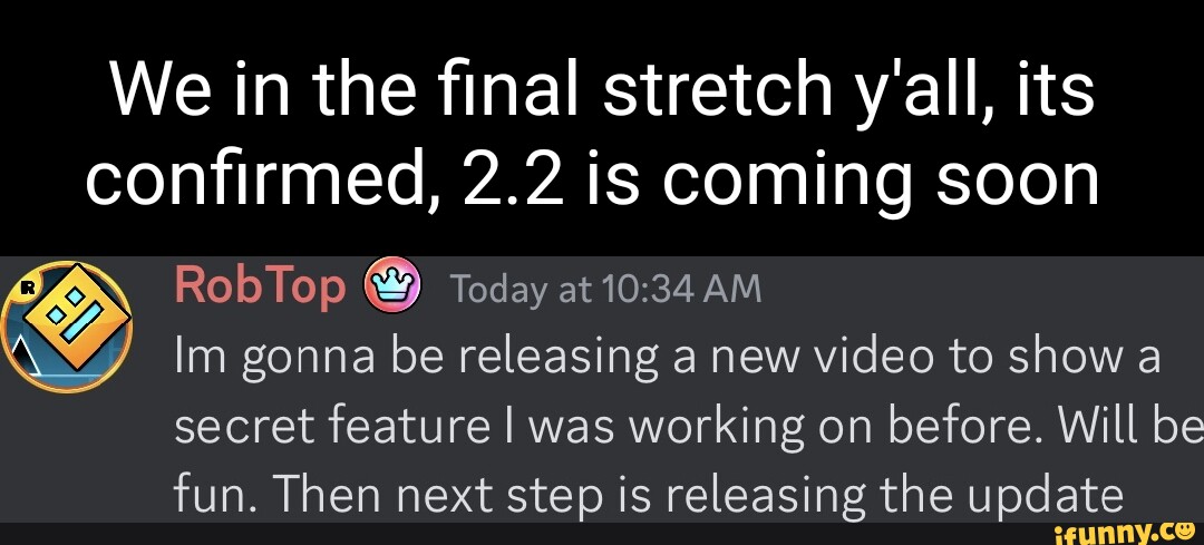 Robtop memes. Best Collection of funny Robtop pictures on iFunny