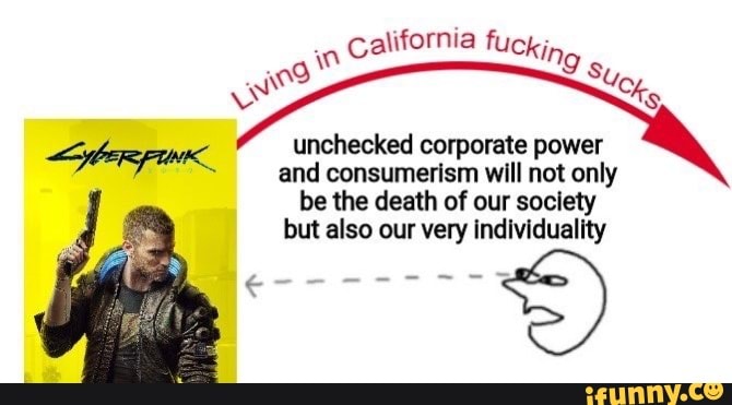 Unchecked corporate power and consumerism will not only be the death of ...