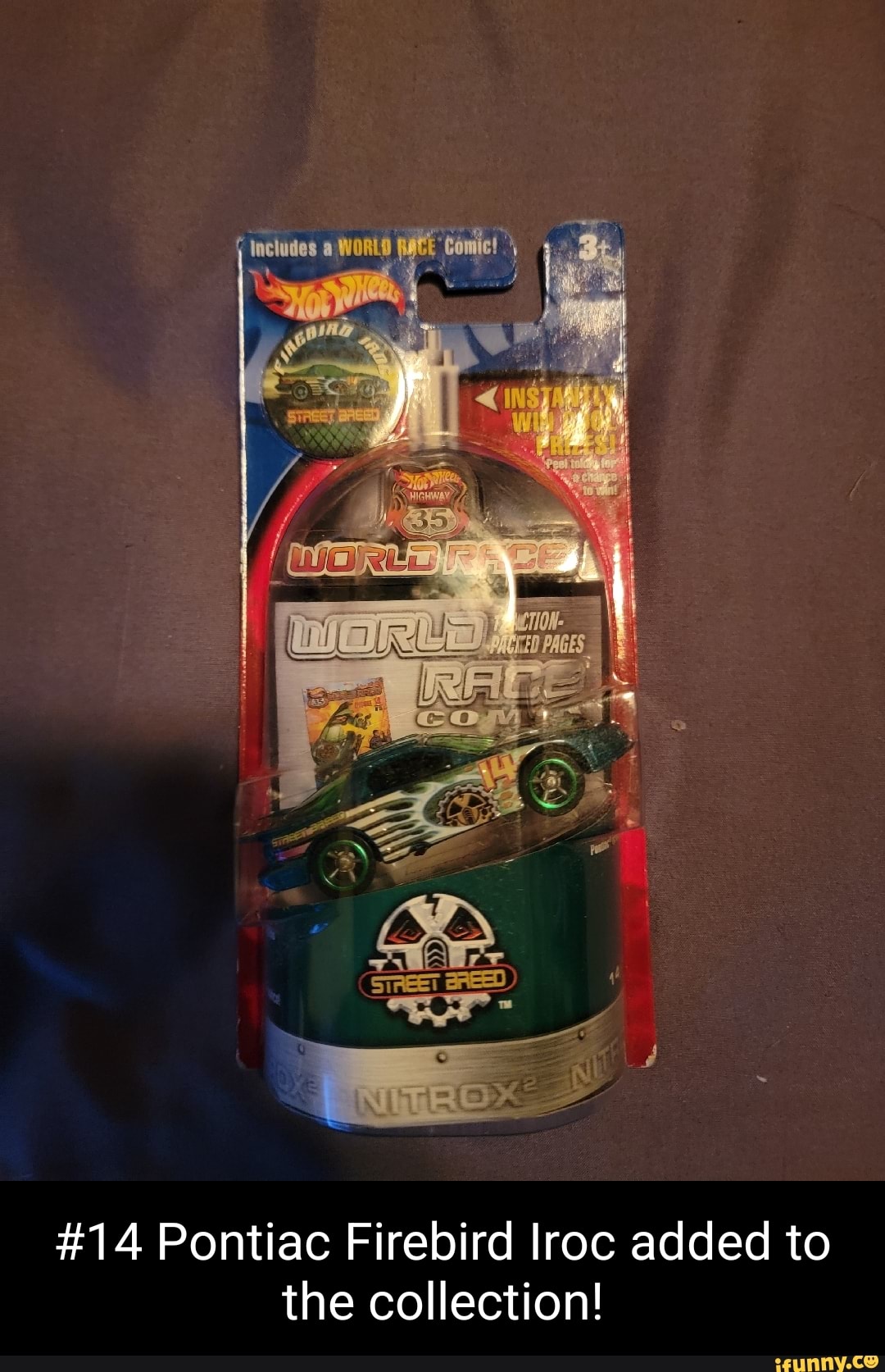 II #14 Pontiac Firebird Iroc added to the collection! - iFunny