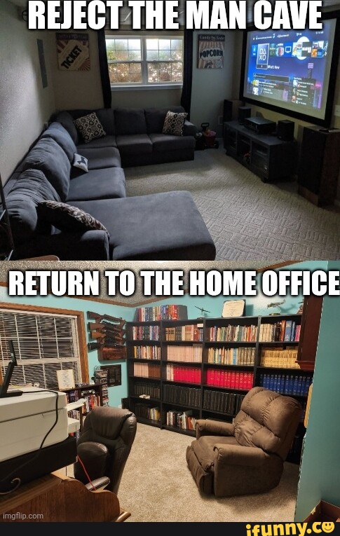 Man Cave Study Memes