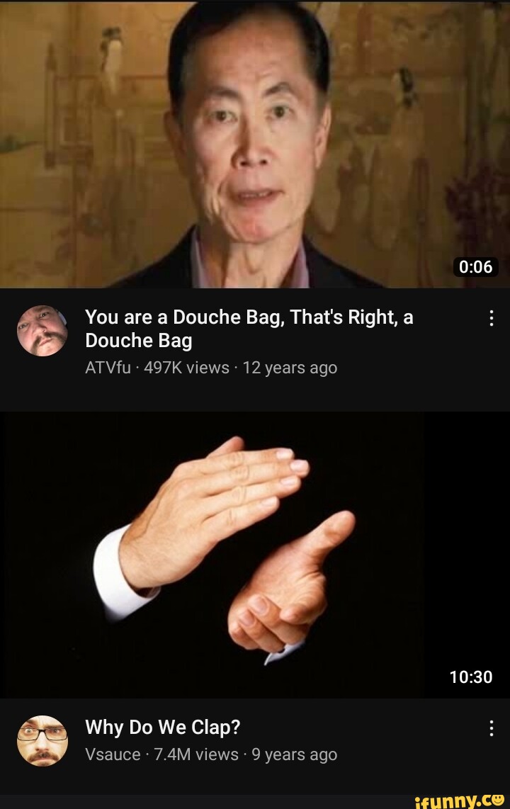 You are a Douche Bag, That's Right, a Douche Bag ATVfu 497K views 12 ...