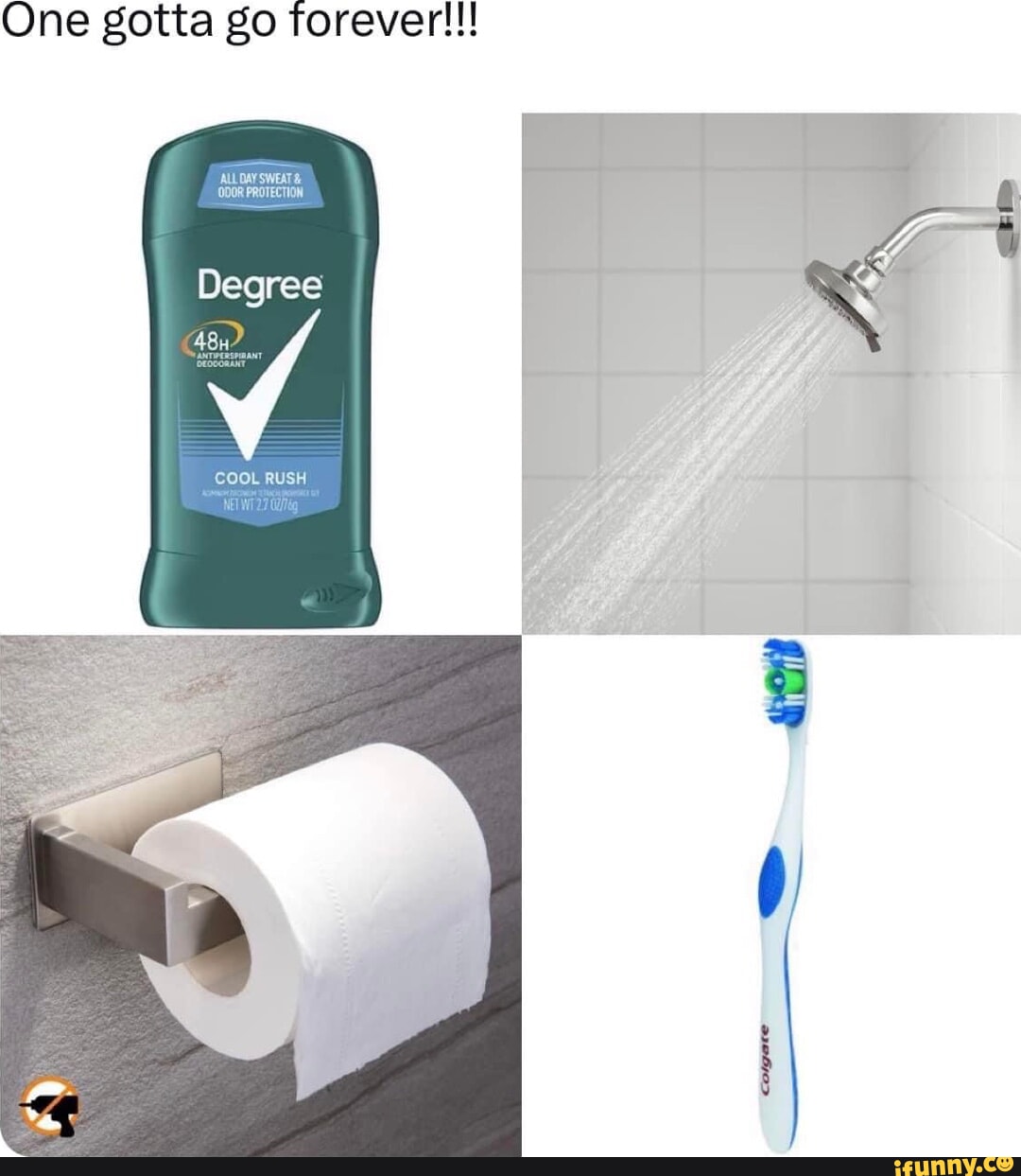 One gotta go forever!!! ALLOAY SWEAT 'ODOR PROTECTION Degree COOL RUSH ...