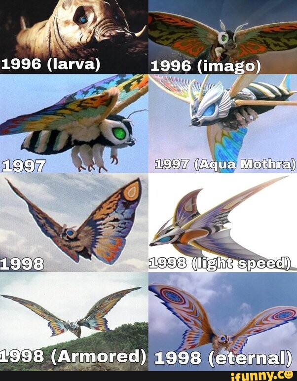 Mothra memes. Best Collection of funny Mothra pictures on iFunny