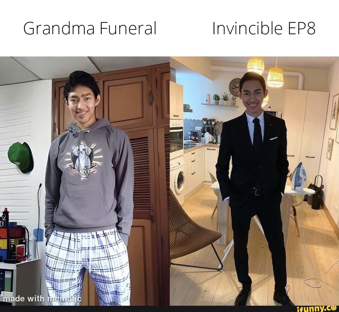 Grandma Funeral Invincible - iFunny