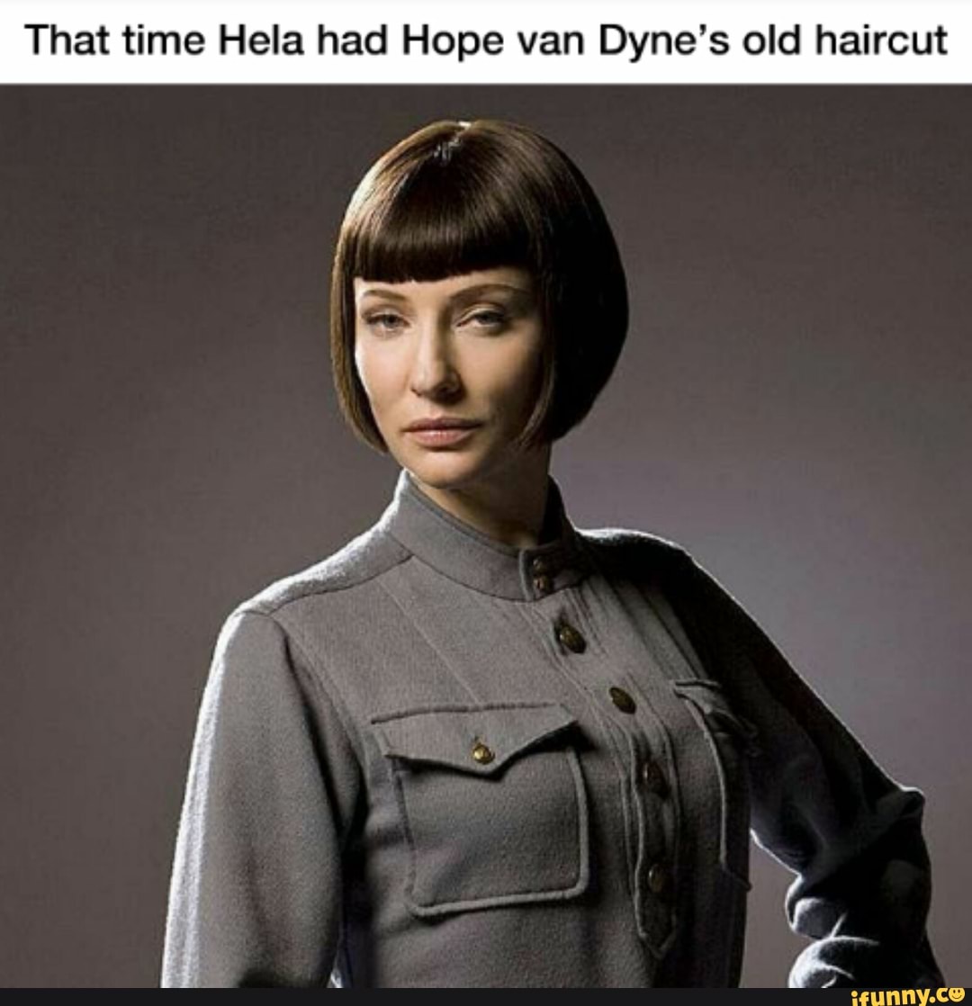 That time Hela had Hope van Dyne’s old haircut - iFunny