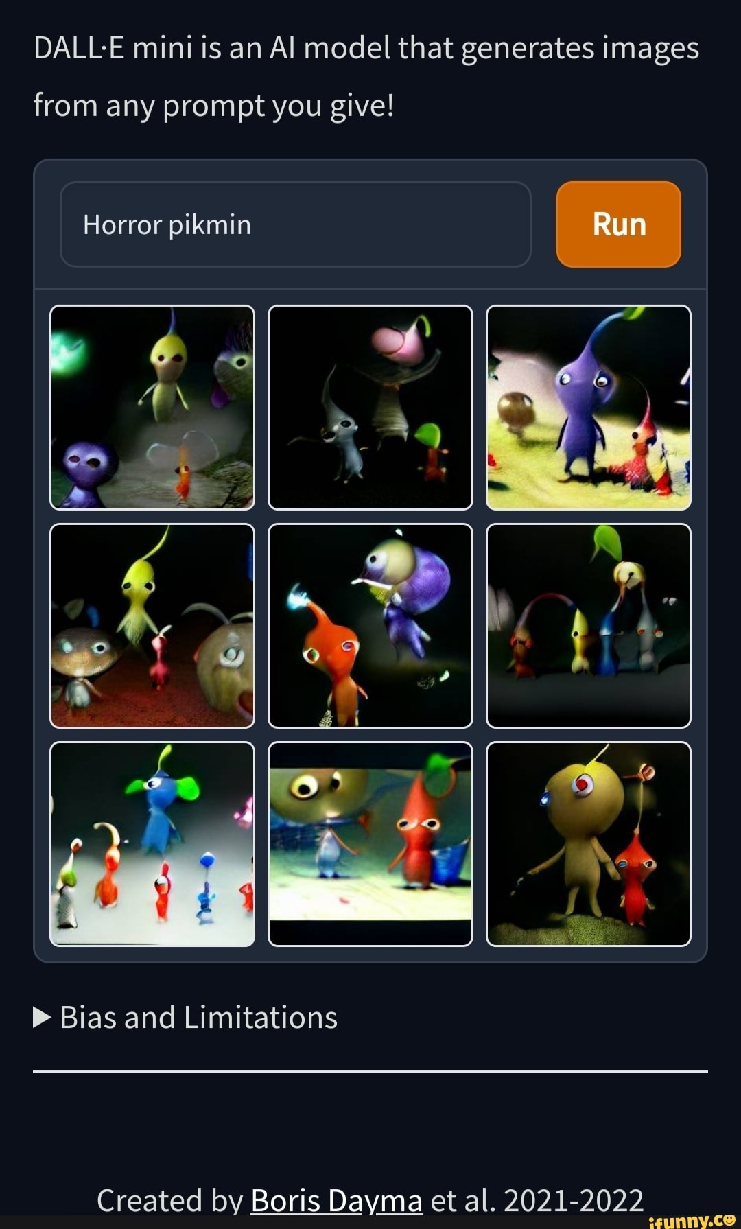 DALL-E mini is an Al model that generates images Run from any prompt ...