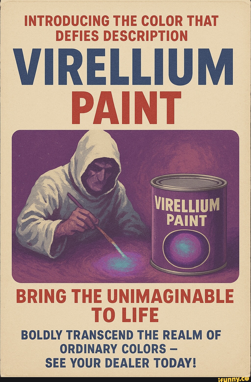 INTRODUCING THE COLOR THAT DEFIES DESCRIPTION VIRELLIUM PAINT VIRELLIUM ...