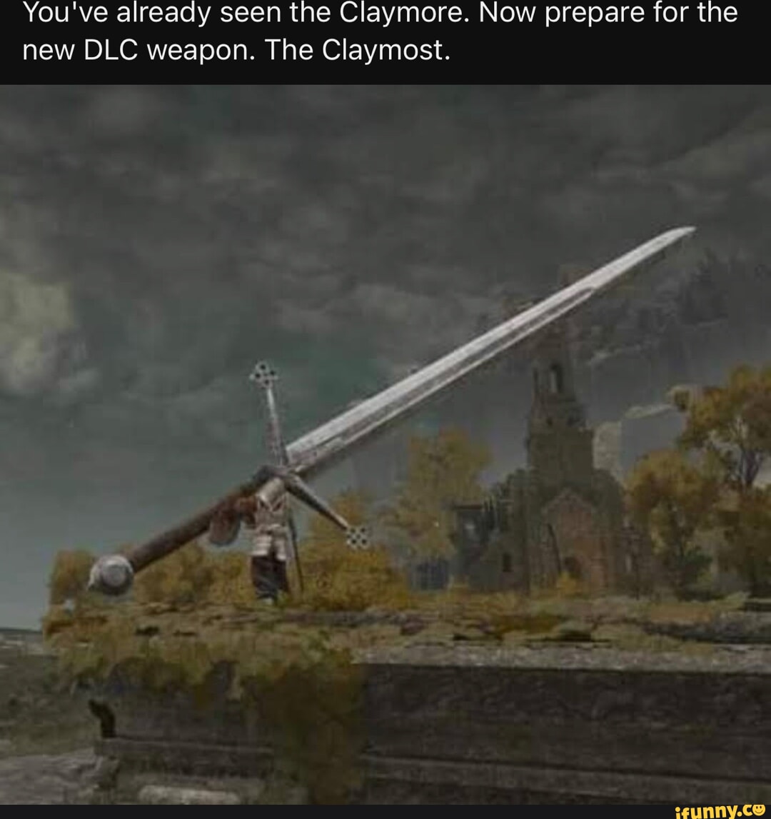 You've already seen the Claymore. Now prepare for the new DLC weapon ...