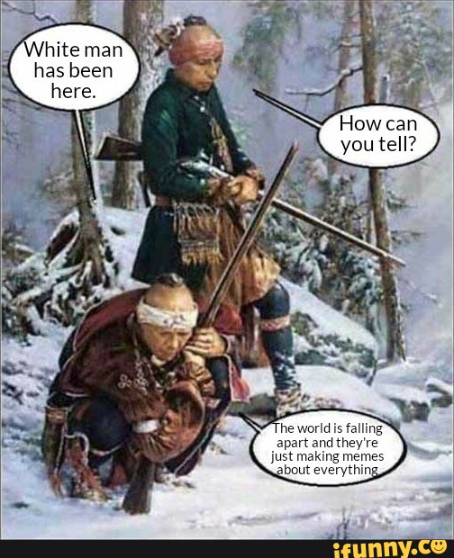 How can you tell he world is falling apart and they're just making ...