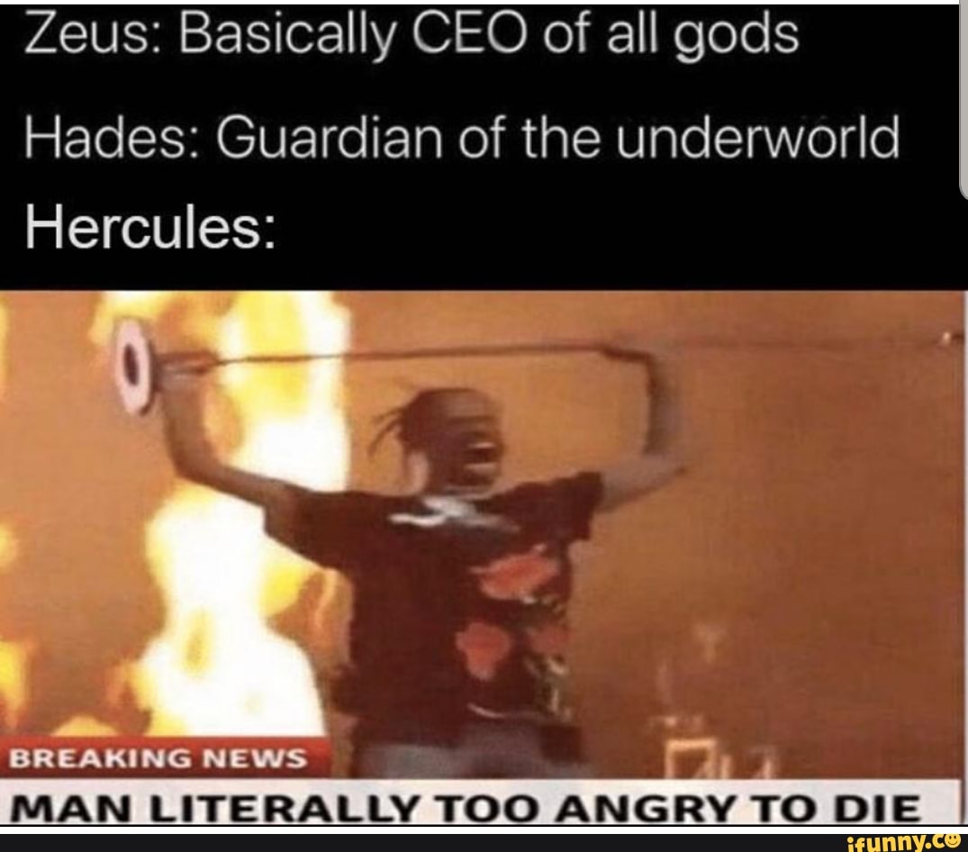 Hercules Zeus Angry