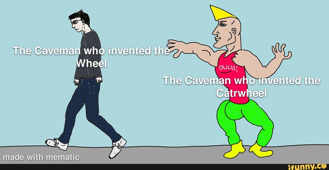 The Caveman who invented the Wheel The Caveman who invented the ...