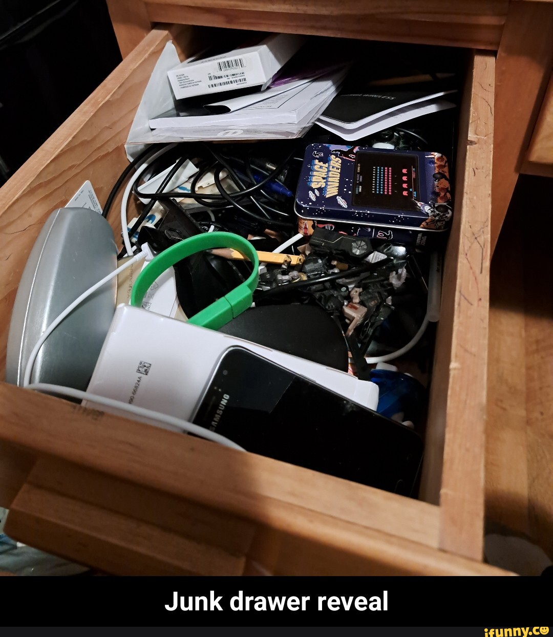Junk drawer reveal - Junk drawer reveal - iFunny
