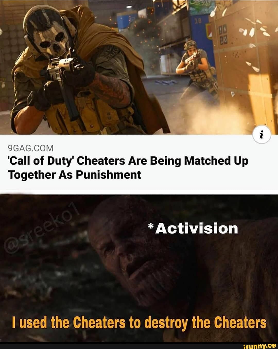 'Call of Duty' Cheaters Are Being Matched Up Together As Punishment ...