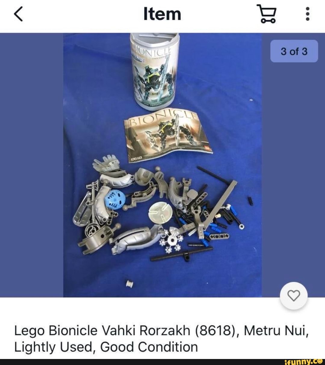 Lego Bionicle Vahki Rorzakh (8618), Metru Nui, Lightly Used, Good ...